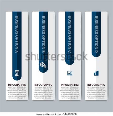 Vector Infographic Diagram Chart Graph Presentation Stock Vector Royalty Free 546936838