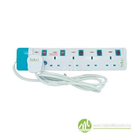 5g Trailing Socket 2m Wire Metro Office Products