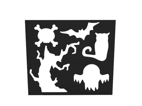 Stencil 3d Printing Model Threeding