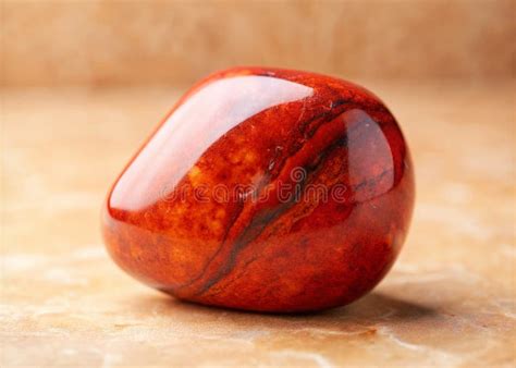 Radiant Red Jasper Gemstone A Polished Beauty For Branding And Design