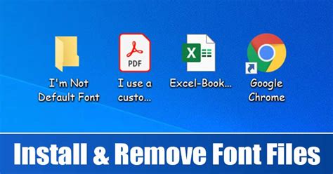 How To Install And Uninstall Font Files On Windows 10 And 11