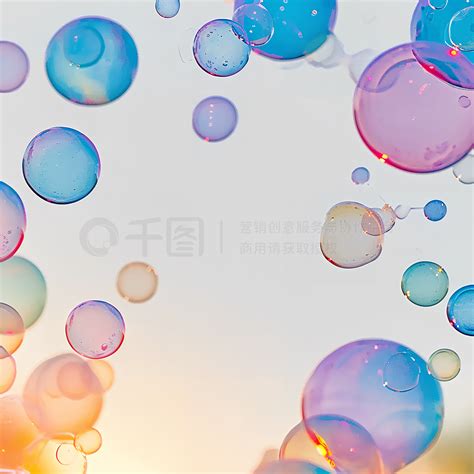 背景数字艺术 透明背景上的多个彩色气泡图 ai平面元素免费下载 png格式 2784像素 编号69345069 千图网