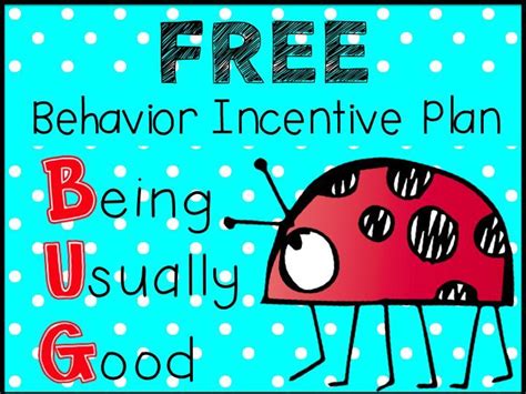 Class Incentives Behavior Incentives Teaching Elementary School