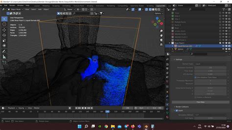 transforms error simulation fluid domain scale and penetration mesh