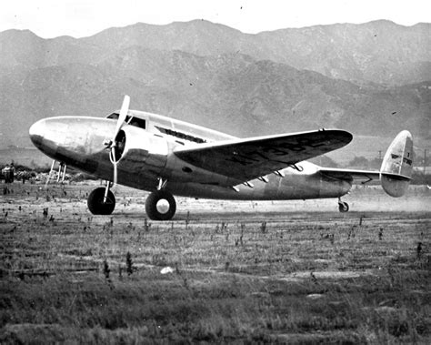 Aircraft Lockheed 14h Sky Zephyr Northwest Airlines History Center