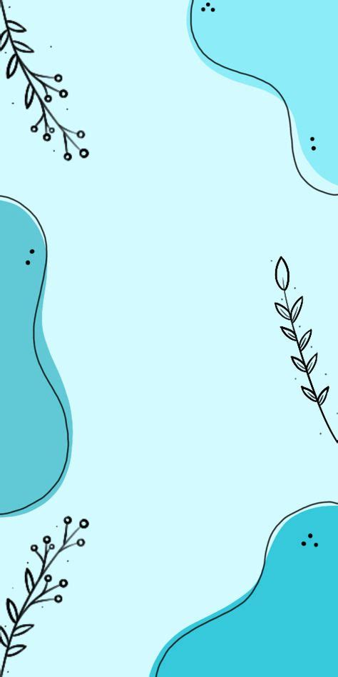 Simple Blue Colour Border Design For Project