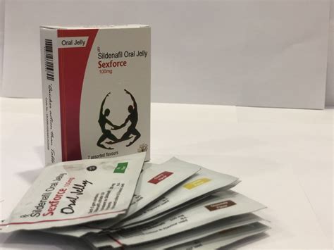 Sexforce Oral Jelly At ₹ 10piece Sildenafil Oral Jelly In Mumbai