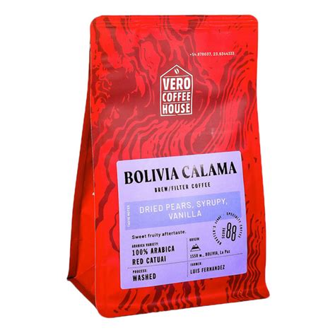 Gemahlener Kaffee Vero Coffee House Bolivia Calama, 200 g - Coffee Friend