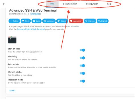 The Missing Quickstart Guide To The Home Assistant Advanced Ssh And Web Terminal Community Add