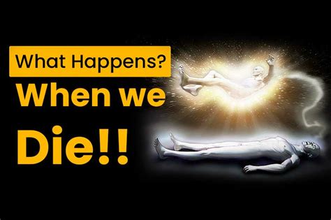What Happens When We Die