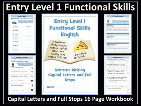 Functional Skills English Entry Level Writing Inspire And Educate By Krazikas