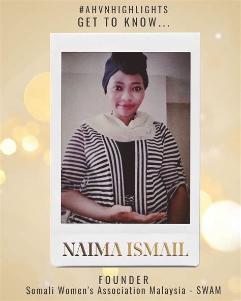 Naima Ismail Mohamed 🙌🏽 Al Hasan Volunteer Network
