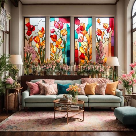 Extravagant Trendy And Elegant Stained Glass Wall Art Decor Home