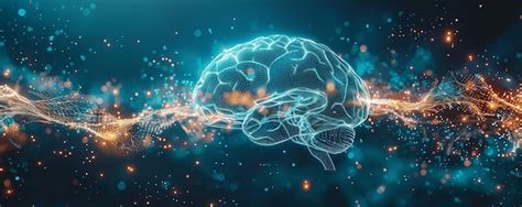 Premium Photo Dynamic Brain Activity Neural Network Visualization