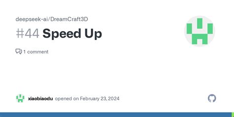 Speed Up Issue Deepseek Ai DreamCraft D GitHub