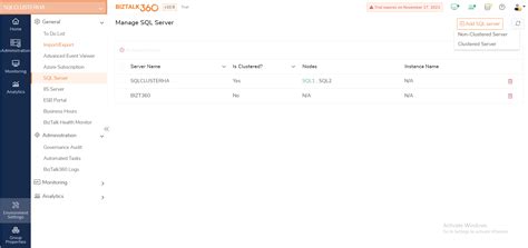 Manage Sql Server