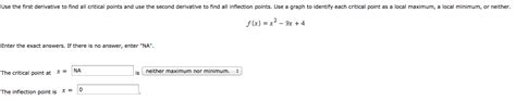 solved use the first derivative to find all critical points