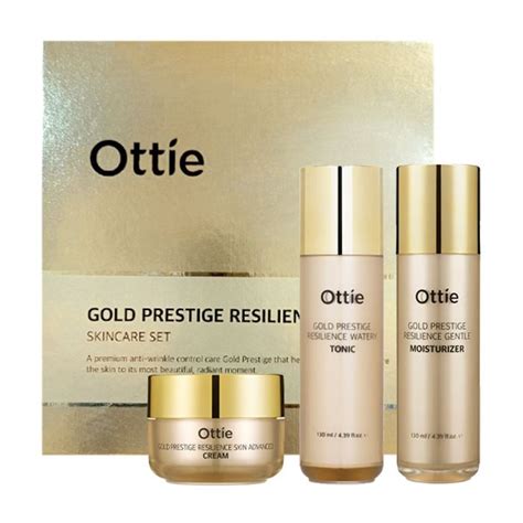 Набор антивозрастной косметики для лица Ottie Gold Prestige Resilience ...