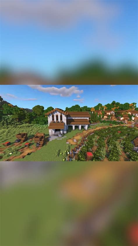 Italin Vineyard House Vineyard House Minecraft Houses Minecraft Designs
