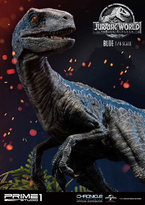 Chronicle To Distribute Prime 1 Jurassic World Fallen Kingdom Blue
