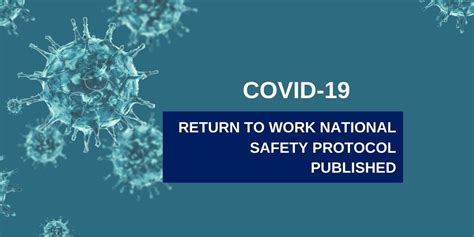 Return To Work Safely Protocol Changes In November 2020 Employer Considerations
