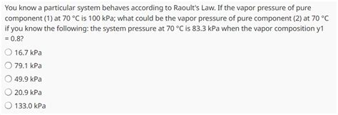 solved you know a particular system behaves according to