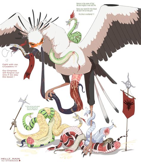 Rule 34 Absurd Res Accipitriform Animal Genitalia Armor Avian Axe