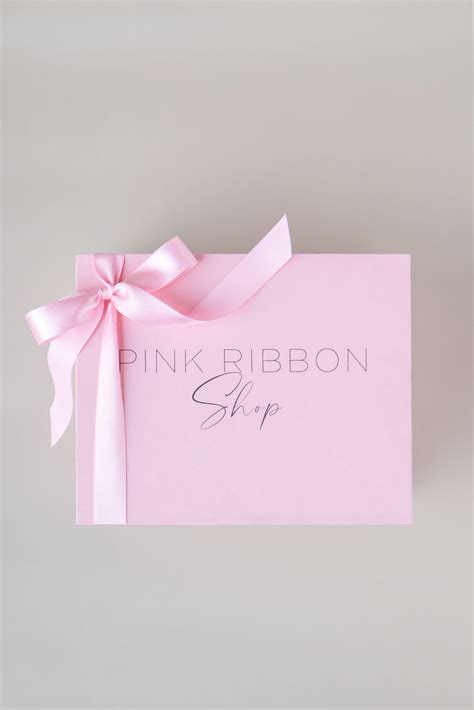 Pink Reusable Box Pink Ribbon Shop