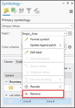 How To Hide A Legend Item In The Arcgis Pro Legend But Maintain The Symbols On The Map