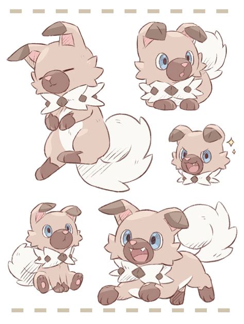 Rockruff Pokemon Drawn By Nekogyoza Danbooru