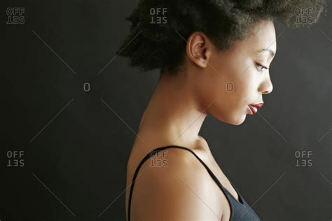 Woman Looking Down