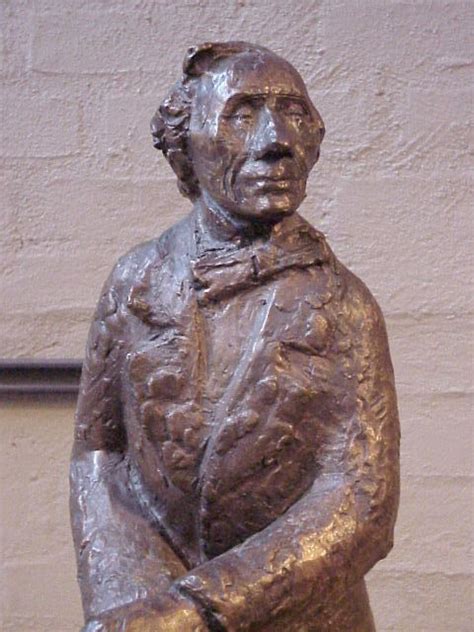 Skulptur Af H C Andersen Udført Af Gottfred Eickhoff 1976