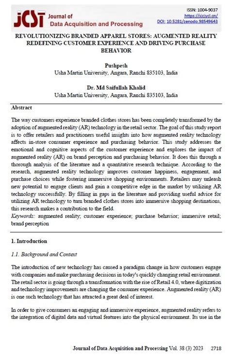 Pushpesh On Linkedin Research Publication Augmentedreality Retail Customerexperience