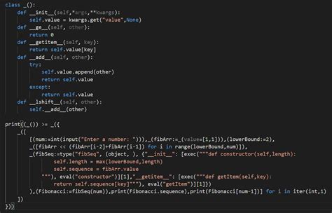 i tried to create an infinite fibonacci sequence generator but i have
