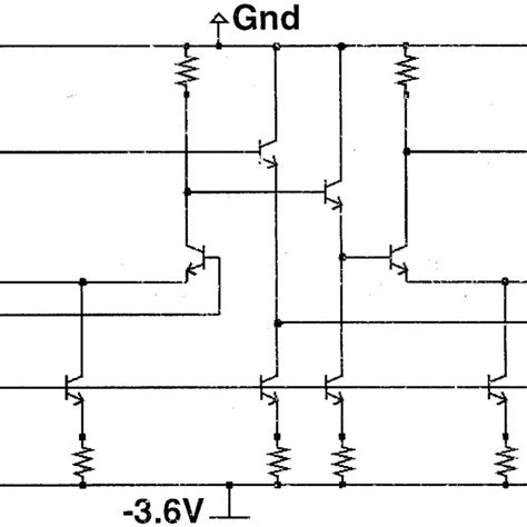 schematic of the data input single ended to differential conversion