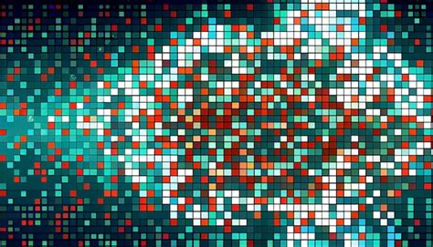 Premium Photo Abstract Pattern Backdrop With Modern Geometric Shapes Generative Ai