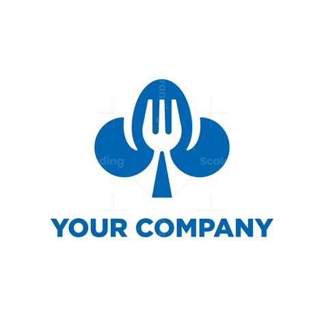Food Cloud Simple Combination Logo Scalebranding
