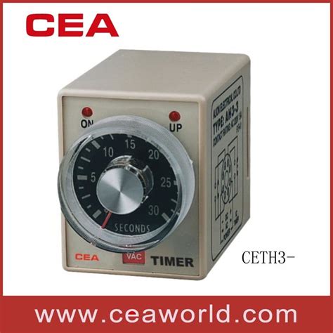 Ah3 Ah30n Multi Range Timer Relay Timer Relay And Time Controller