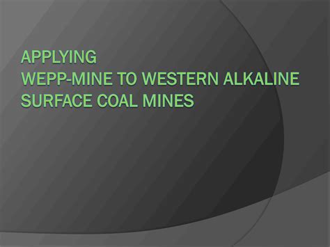 Wepp Surface Hydrologic Processes And Modeling Lecture Slides Docsity