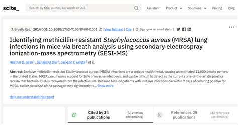 Identifying Methicillin Resistant Staphylococcus Aureus Mrsa Lung Infections In Mice Via