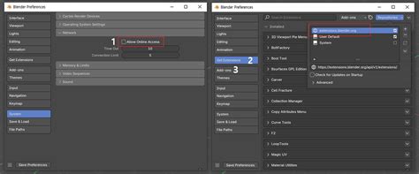 Addons Extensions Completely Blank Basics Interface Blender Artists Community
