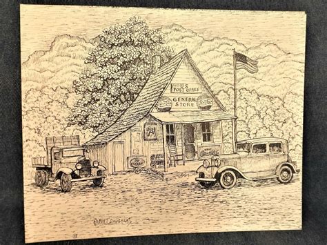 Robert Daugherty Americana Prints Set Of 4 Mustang Coke Texaco Mobil 1979653254