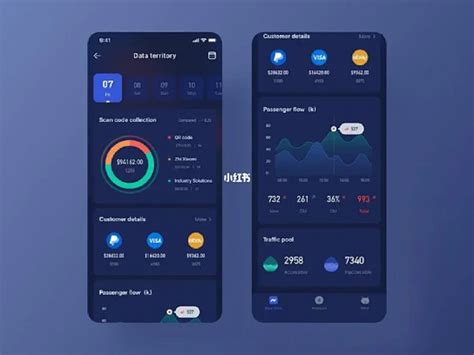Ui设计｜今日灵感｜科技风app界面 花瓣网