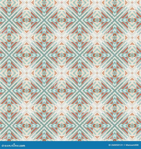 seamless pattern of abstract simple shapes stock illustration