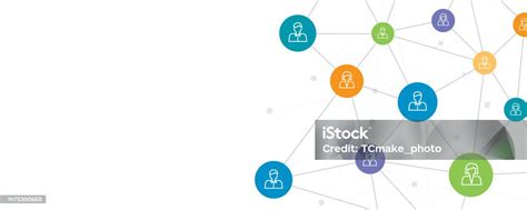 평면 추상 소셜 네트워크 연결 및 비즈니스 온라인 통신 개념 연결에 대한 스톡 벡터 아트 및 기타 이미지 연결 컴퓨터 네트워크 네트워크 보안 Istock