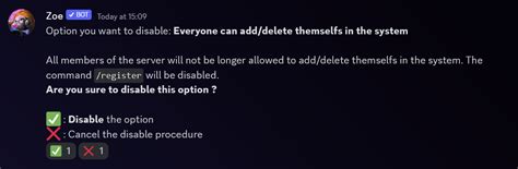 Zoe Configuration Register Zoe Discord Bot Wiki