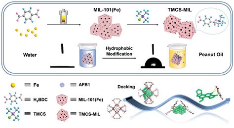 Schematic Representation Of The Fabrication Of Mil‐101fe And Tmcs‐mil Download Scientific