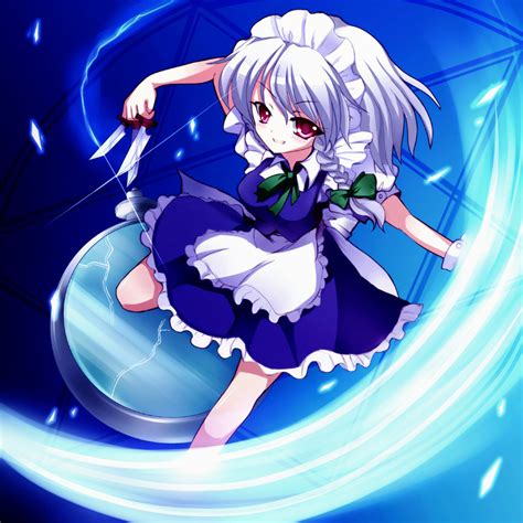 Izayoi Sakuya Touhou Drawn By Greaveasterism Danbooru