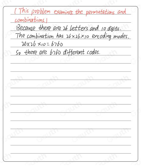 Solved 10 The Library Codes Their Books Using Two Letters Followed By A Digit 0 9 How Many