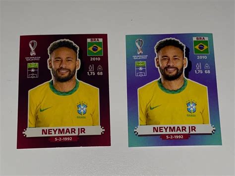 2 Panini Bilder Neymar Brasilien Wm 2022 Kaufen Auf Ricardo